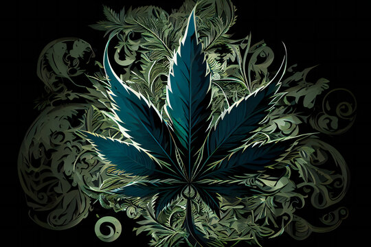 Geometric Weed Leaf Bilder – Durchsuchen 15,098 Archivfotos ...