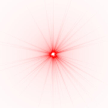 Red Optical Flare Png