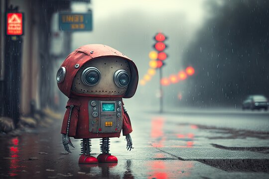 Sad Robot Wallpaper