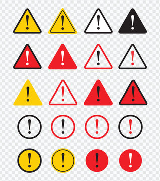 Warning Icon Transparent Background Images – Browse 12,315 Stock Photos ...
