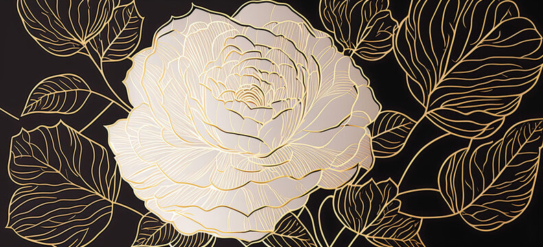 Gold And Rose Outline Images – Browse 9,574 Stock Photos, Vectors, and ...