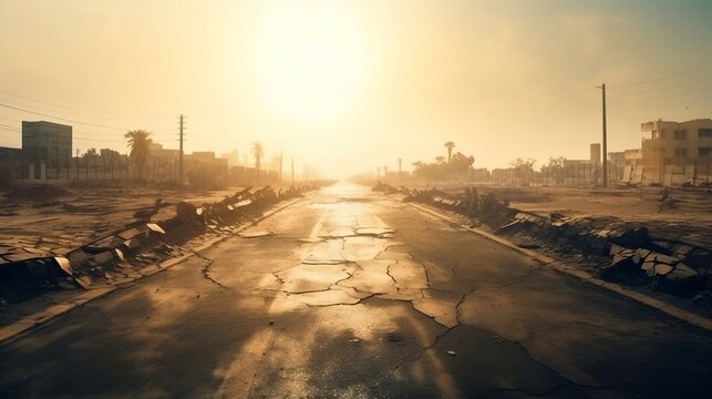 Post Apocalyptic Road