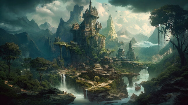 "Fantasy World" Images – Browse 28,969 Stock Photos, Vectors, and Video ...