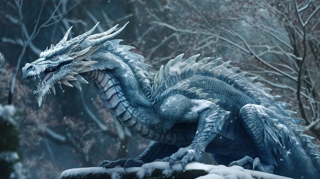 Ice Dragon Wallpapers Hd