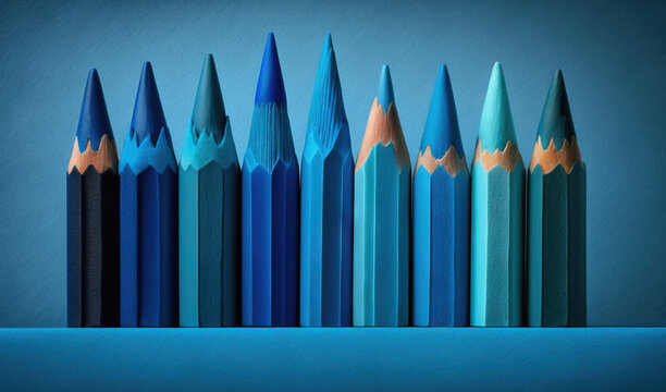 Blue Pencils