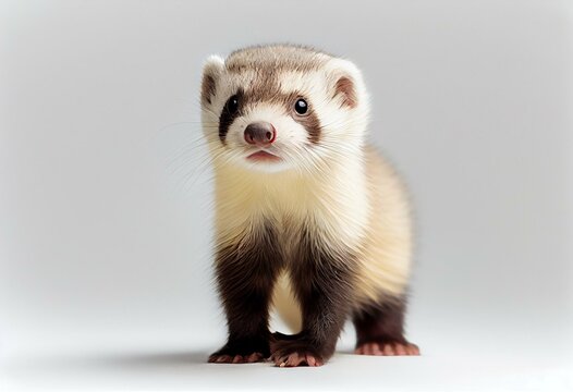 Black And White Ferret