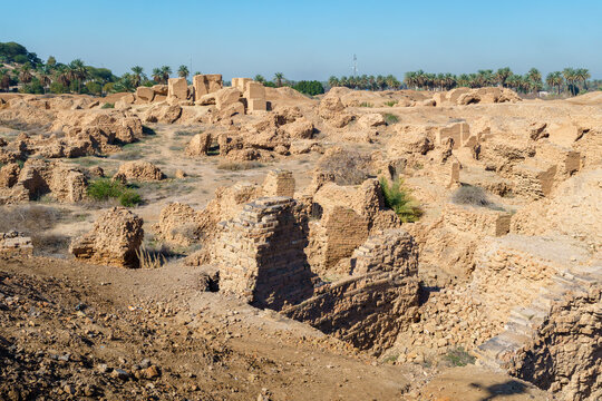 Ancient Babylon Ruins
