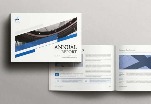 Annual Report Landscape Templates – Browse 285 Stock Photos, Vectors ...