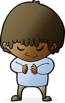 Timid Child Clipart