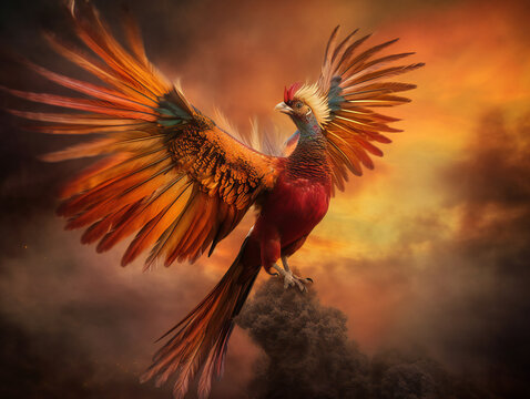 Real Phoenix Bird Life