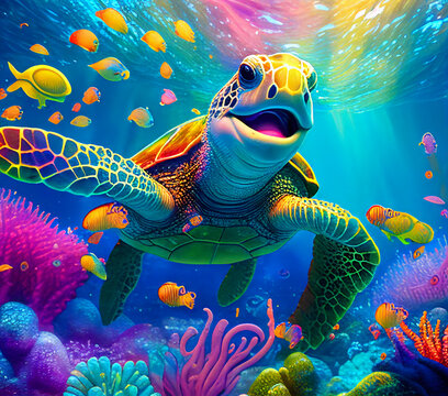 Happy Turtle