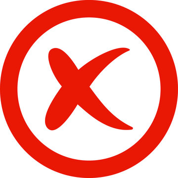 Red X With Circle Images – Browse 25,668 Stock Photos, Vectors, and ...