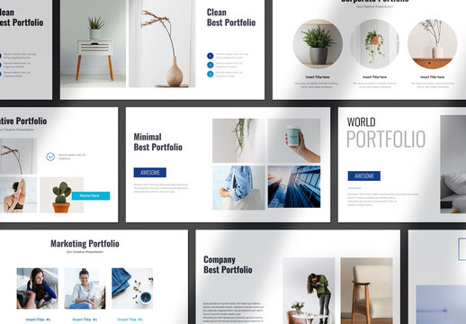 Portfolio Digital Presentation Layout Images – Browse 4,579 Stock ...
