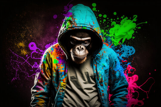 Evil Monkey Wallpaper