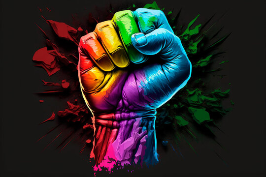 Rainbow Fist Images – Browse 3,548 Stock Photos, Vectors, and Video ...