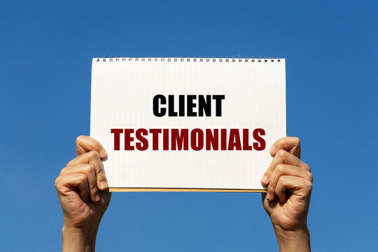 "Client Testimonials" Images – Browse 307 Stock Photos, Vectors, and ...