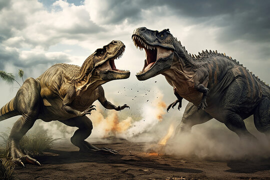 Dinosaurs Fighting Images – Browse 5,300 Stock Photos, Vectors, and Video | Adobe Stock