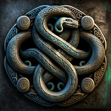 Irish Snake Symbol