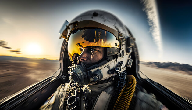 American Fighter Pilot Wallpaper