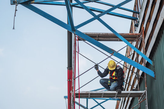 Working At Height Ladder Images – Browse 1,381 Stock Photos, Vectors ...