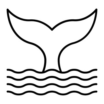 Whale Tail Outline Images – Browse 3,787 Stock Photos, Vectors, and ...