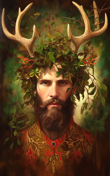 Horned God Art