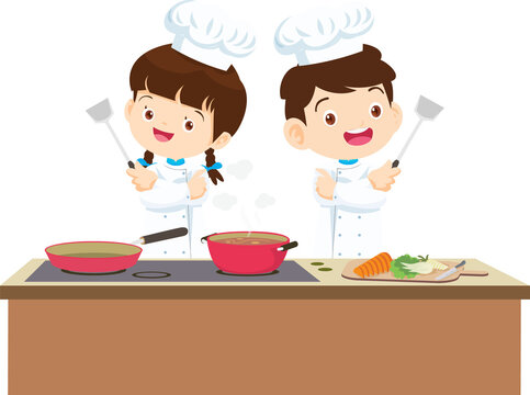 Chef Drawing For Kids