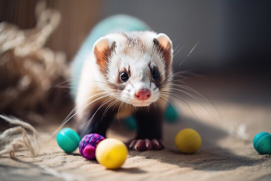 Cute Ferrets Playing