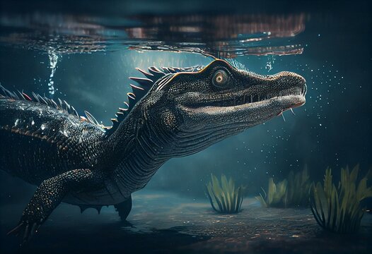 Mesosaurus Dinosaur