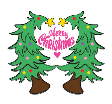 Whoville Christmas Tree Clip Art