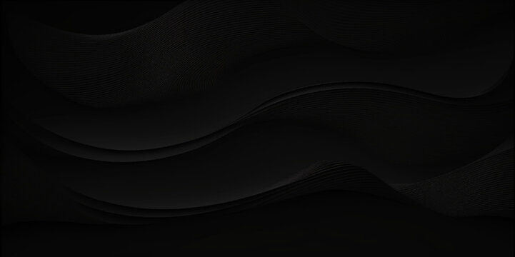 Black Wavy Backgrounds