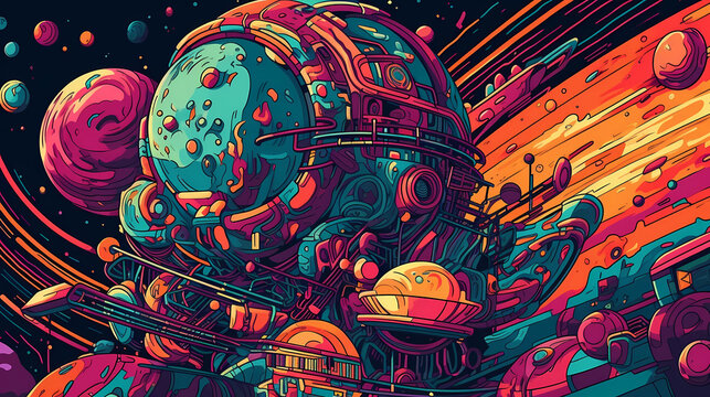 Pop Art Space Images – Browse 267,328 Stock Photos, Vectors, and Video ...