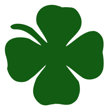 Four Leaf Clover Vector Art