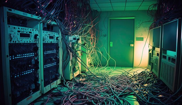 Messy Server Room