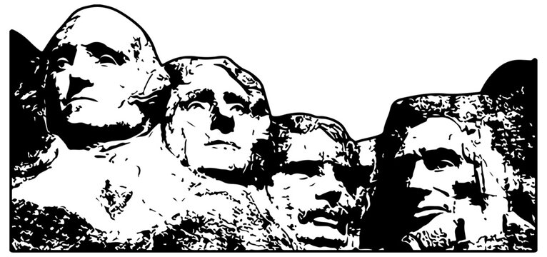 Mount Rushmore Clipart