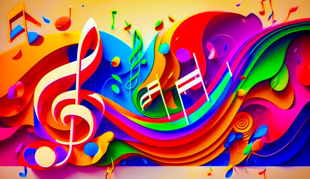 Colorful Music Backgrounds For Desktop