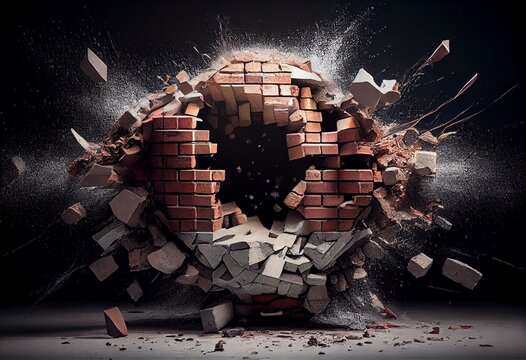 Brick Wall Smash Images – Browse 20,753 Stock Photos, Vectors, and ...