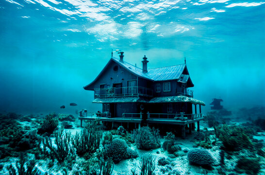 Real Underwater House