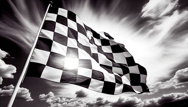 Checkered Flag Background