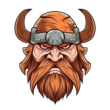 Angry Viking Face