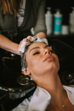 "Shampooing Hair" Images – Browse 38 Stock Photos, Vectors, and Video ...