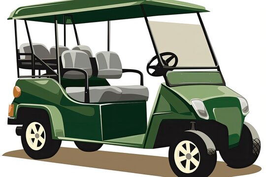 Golf Cart Clipart
