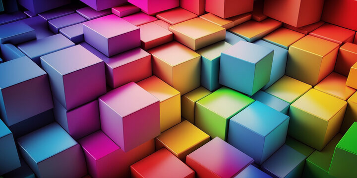 Colorful 3d Background