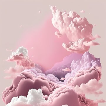 Pink Cloud Tumblr Background