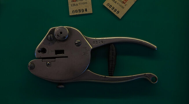 Vintage Railroad Ticket Punch