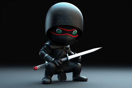 Mini Ninja Character