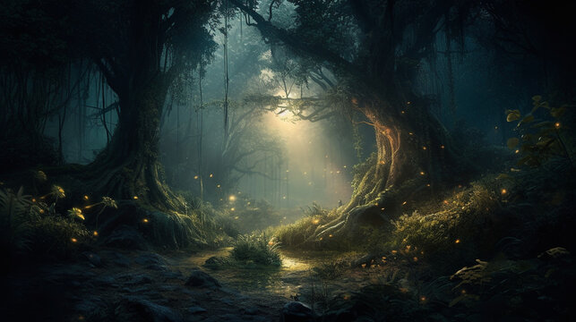 "Night Forest" Images – Browse 1,808 Stock Photos, Vectors, and Video ...