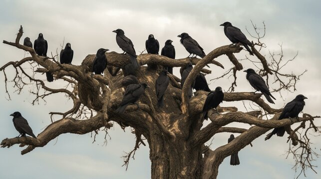 Murder Of Crows Wallpaper