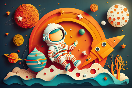Astronaut Vector Download Free