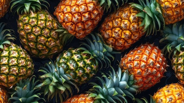 "Pineapple Background" Billeder – Gennemse 505 stockfotos, vektorer og ...